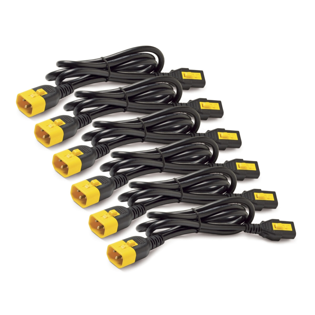 Power Cord Kit (6 ea), Locking, C13 to C14, 1.8m (AP8706S-WW) - Blue ...